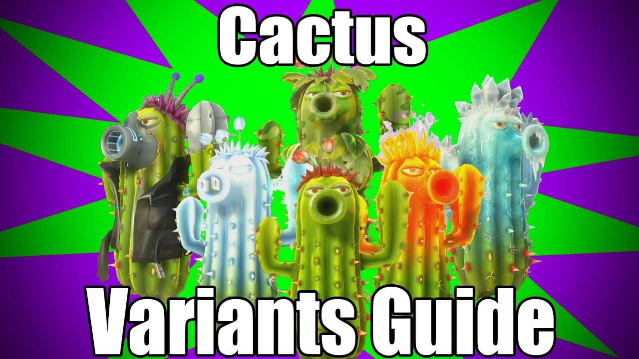 Cactus Variants Guide - YouTube