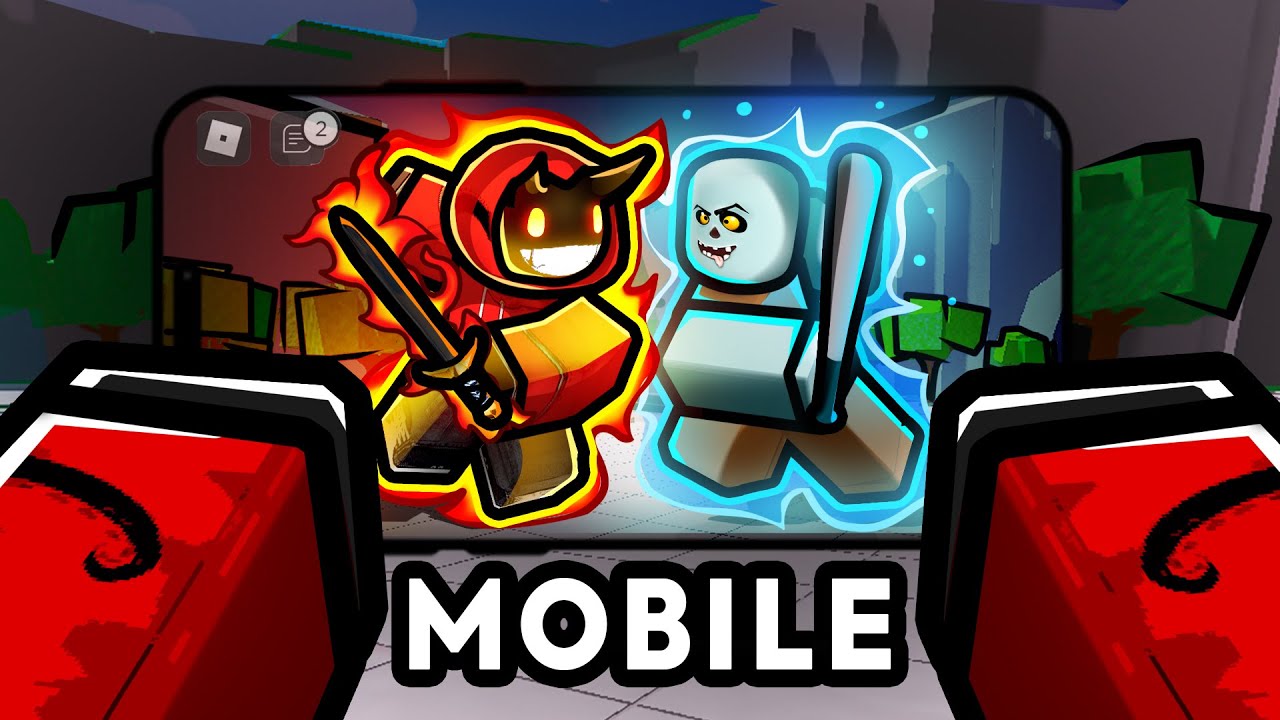Becoming The BEST MOBILE Player In Roblox The Strongest Battlegrounds ...