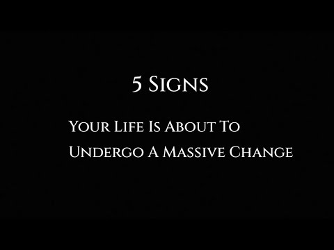 5 Signs Your Life is About to Undergo a Profound Transformation - YouTube