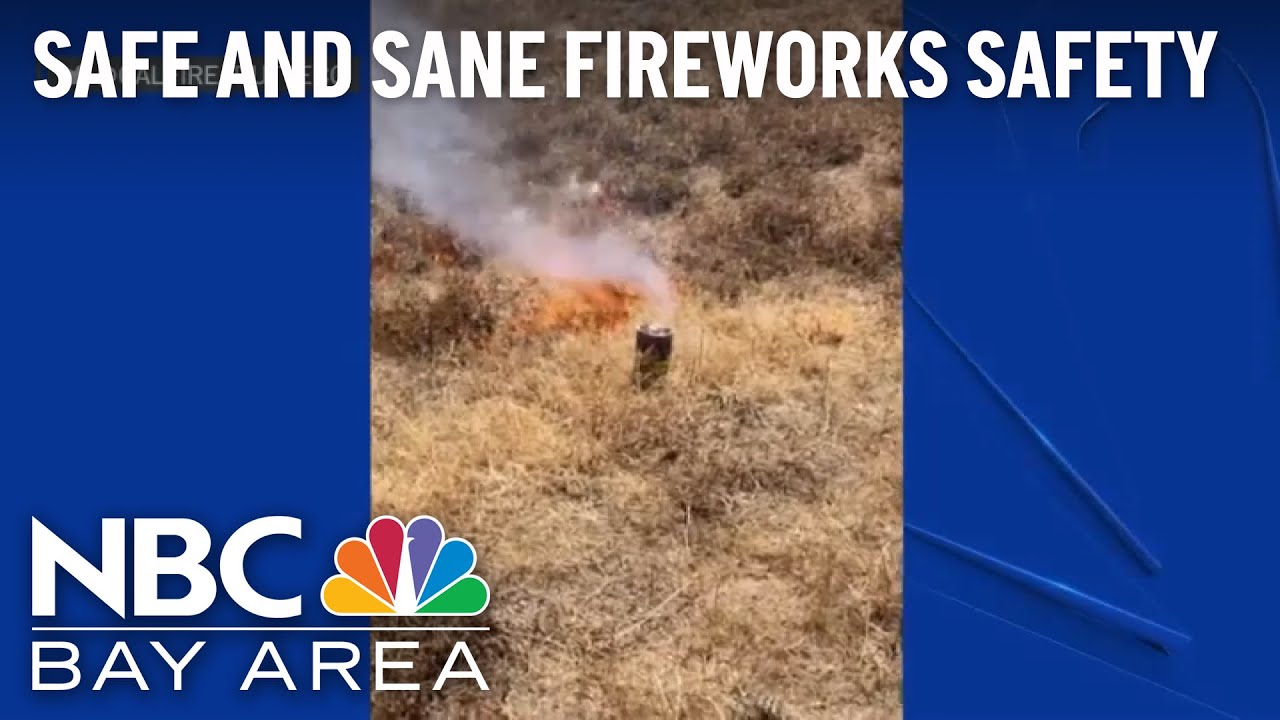 Safe and sane fireworks still present dangers, Cal Fire says - YouTube