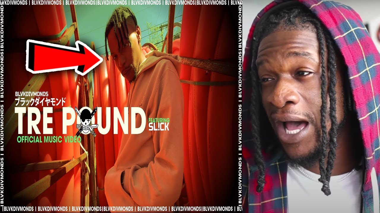 Blvk Divmonds - TRE POUND (Ft. SL!CK) | ZORO RAP (REACTION) - YouTube