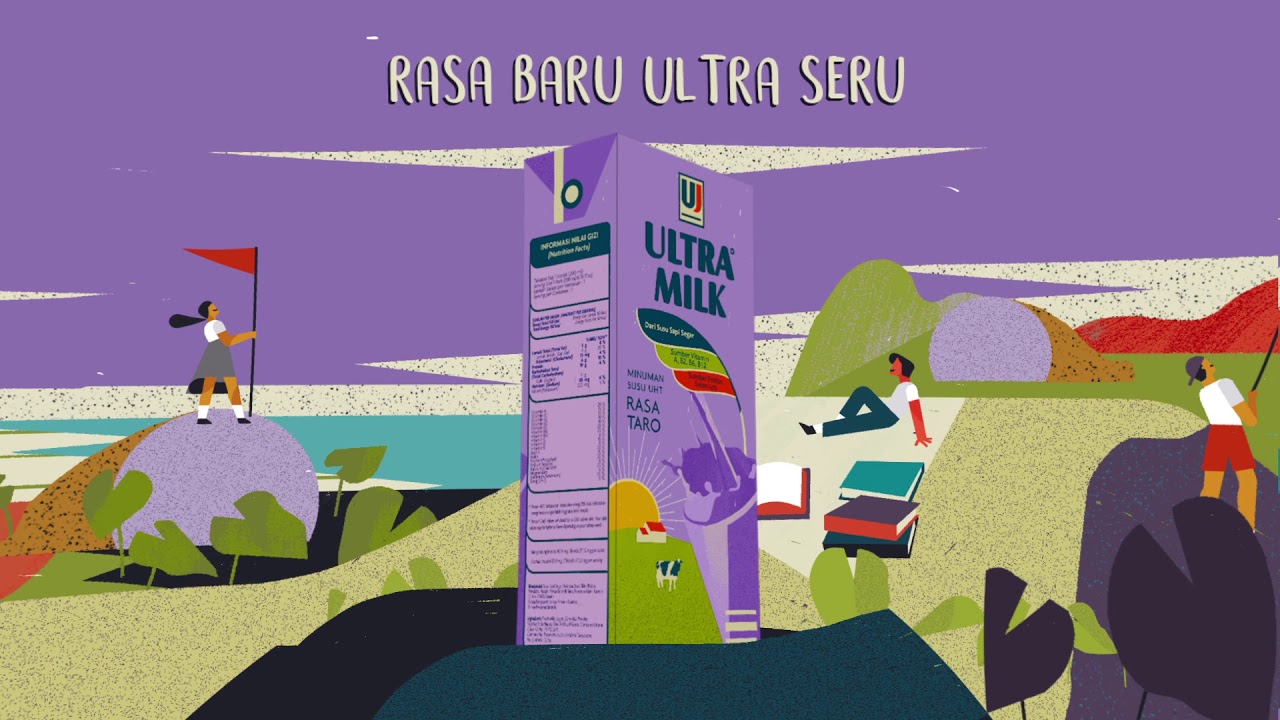 Ini dia rasa baru, Ultra seru! Rasa Taro dan Karamel dari Ultra Milk ...