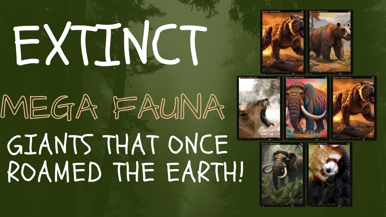 Extinct Mega Fauna:Giants That Once Roamed the Earth! #MegaFauna# ...