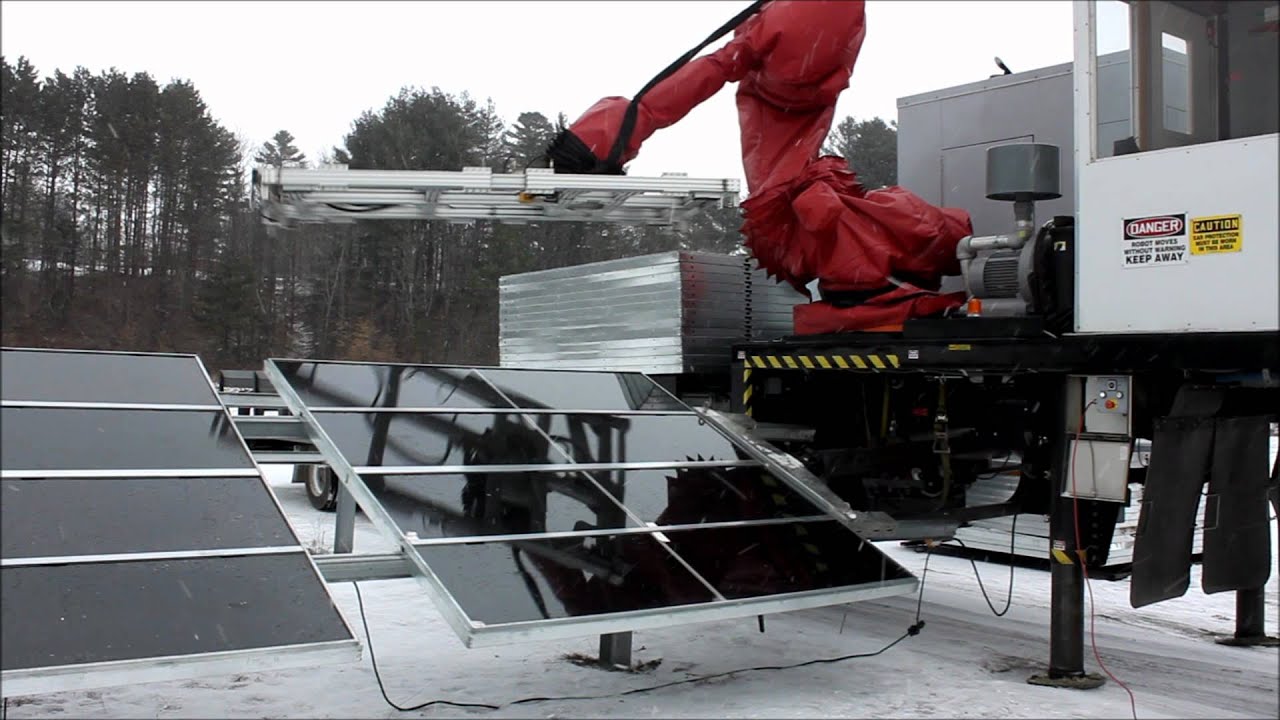 Automatic Solar Installation - YouTube