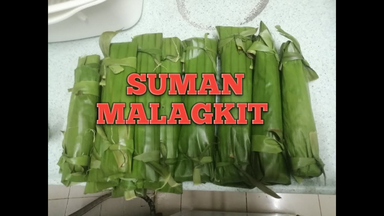 HOW TO MAKE SUMAN MALAGKIT - YouTube