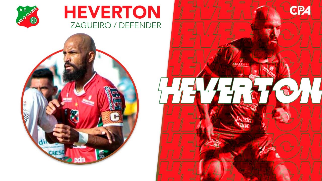 HEVERTON - ZAGUEIRO/DEFENDER - VELO CLUBE 2023 - YouTube
