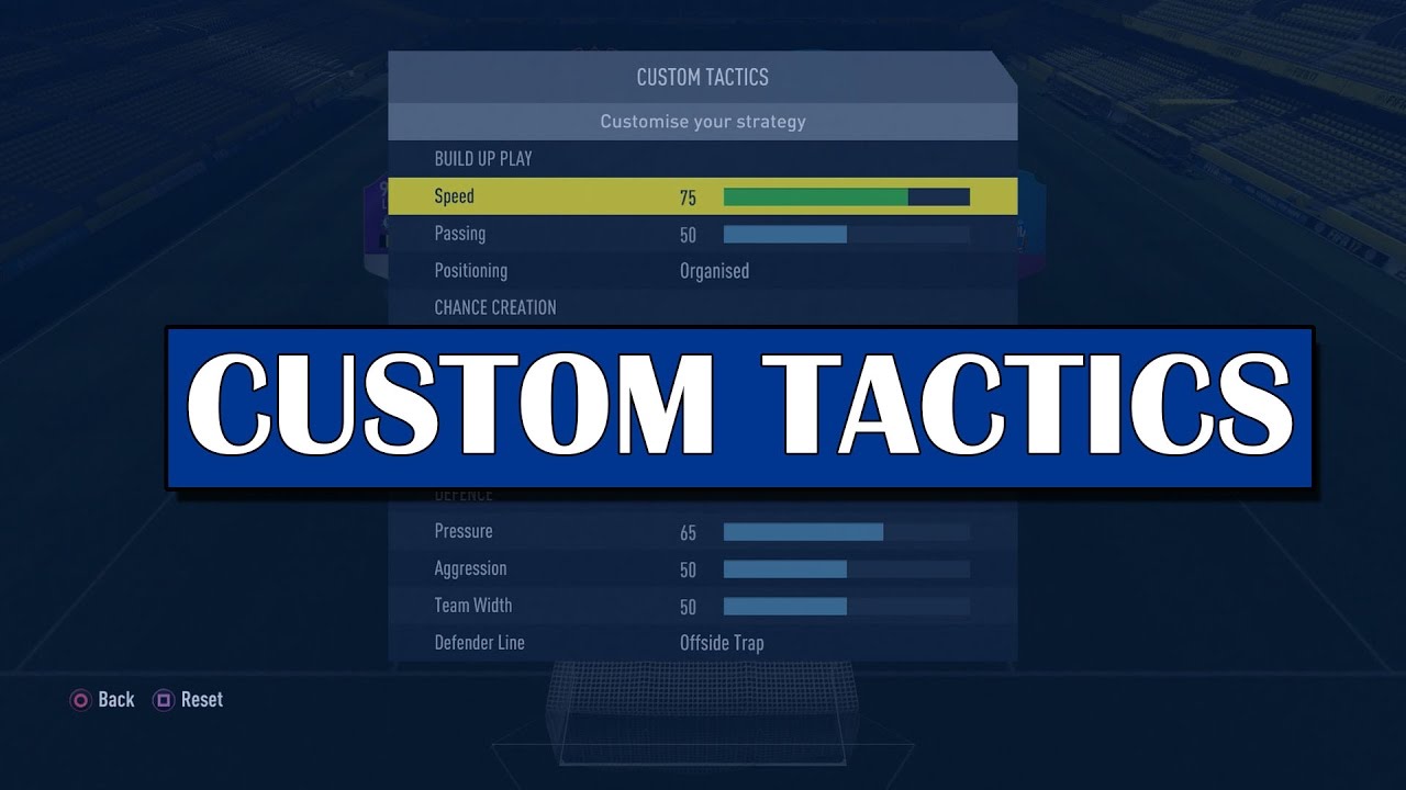 ELITE CUSTOM TACTICS | PLAYER INSTRUCTIONS | HIGH PRESSURE ATTACKING ...