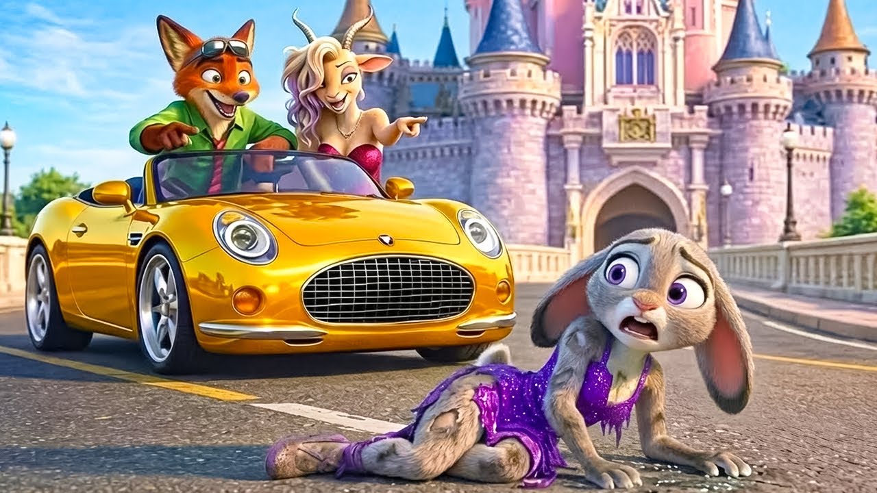😱 OMG 🦊🐰 Rescuing Judy From the Two Evil People, Nick and Gazelle ...