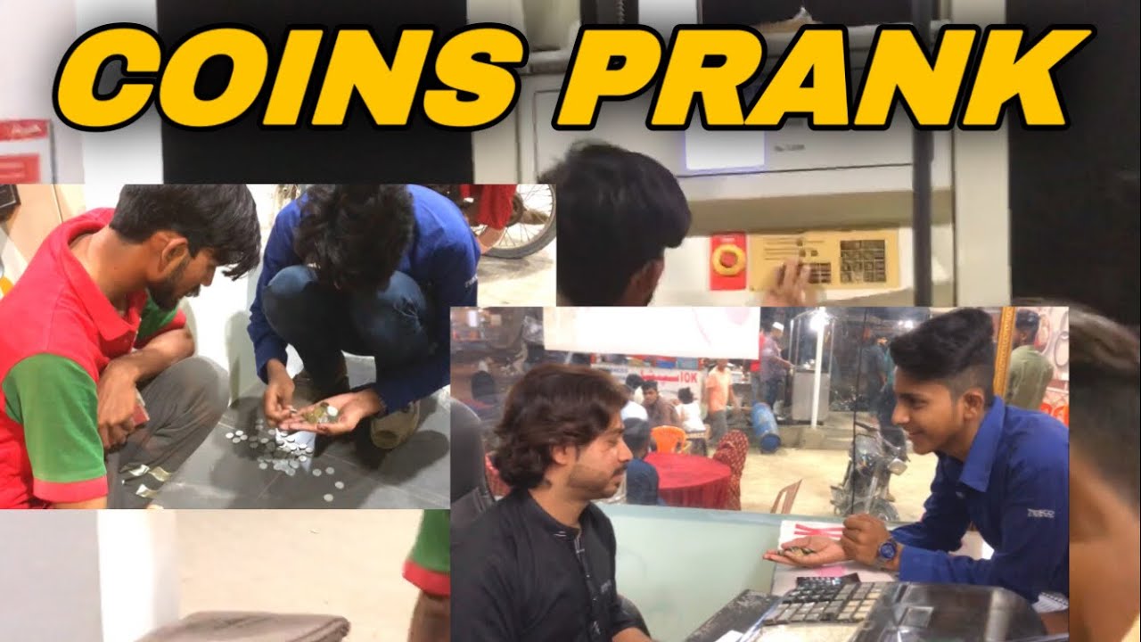 coins prank #1 vlog - YouTube