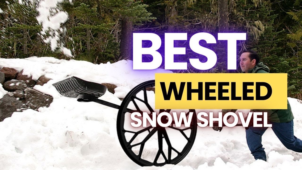 Cool tool : Wheeled Snow Shovel || Best Wheeled Snow Shovel Review ...