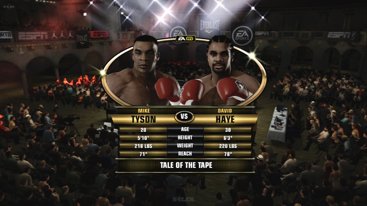 MIKE TYSON vs DAVID HAYE | NPC Virtual Boxing Match | Fight Night ...