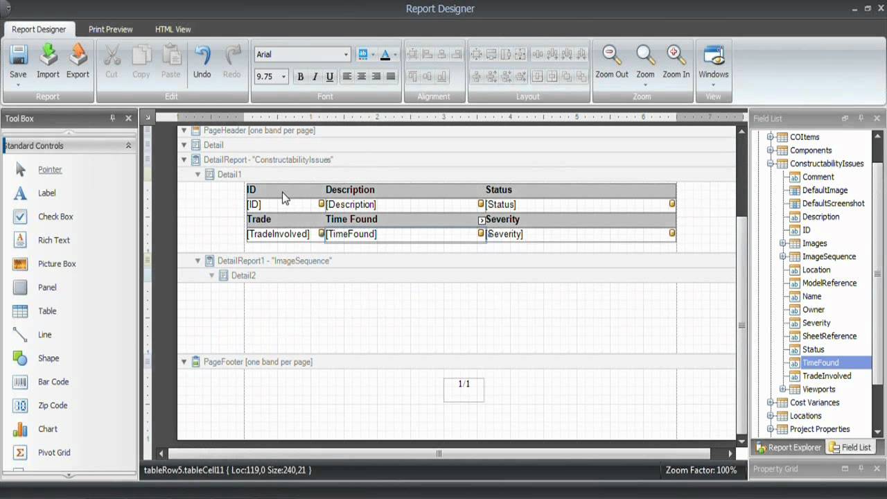 VOC-RE5 Creating and Formatting a Constructability Issues Report in ...