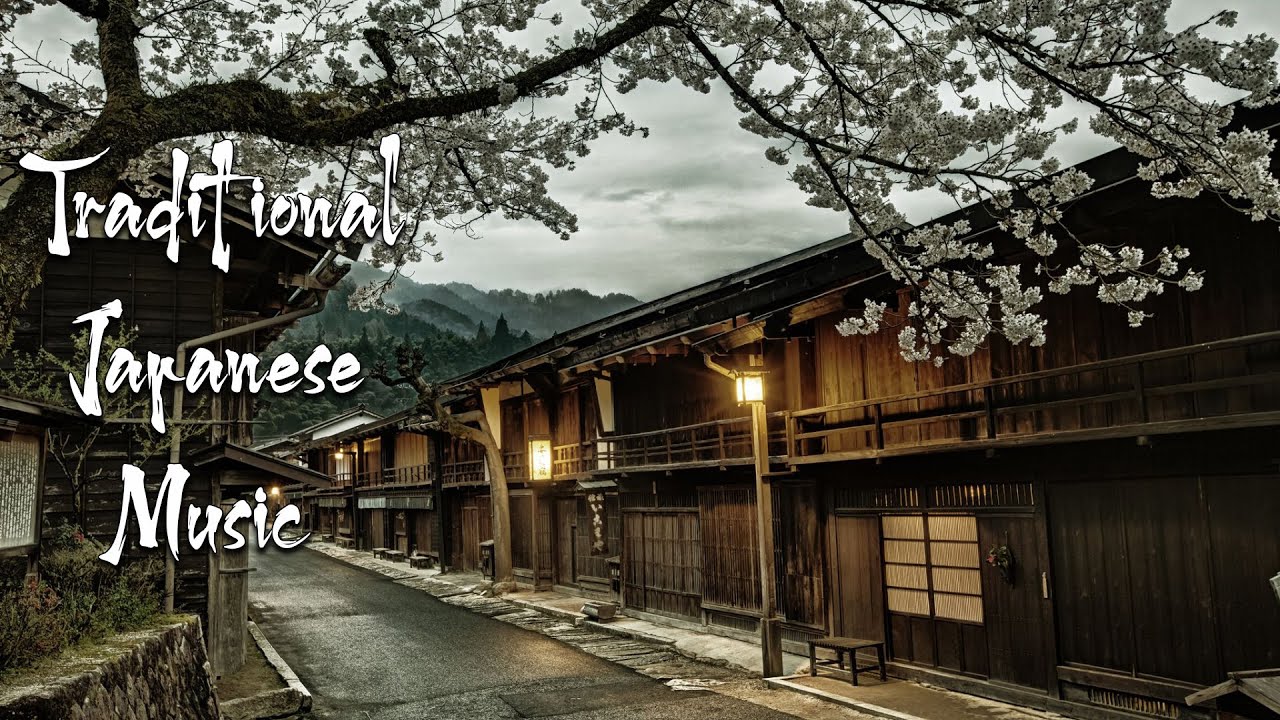 Traditional Japanese Music with Rain Sounds - Japanese Flute Music For ...