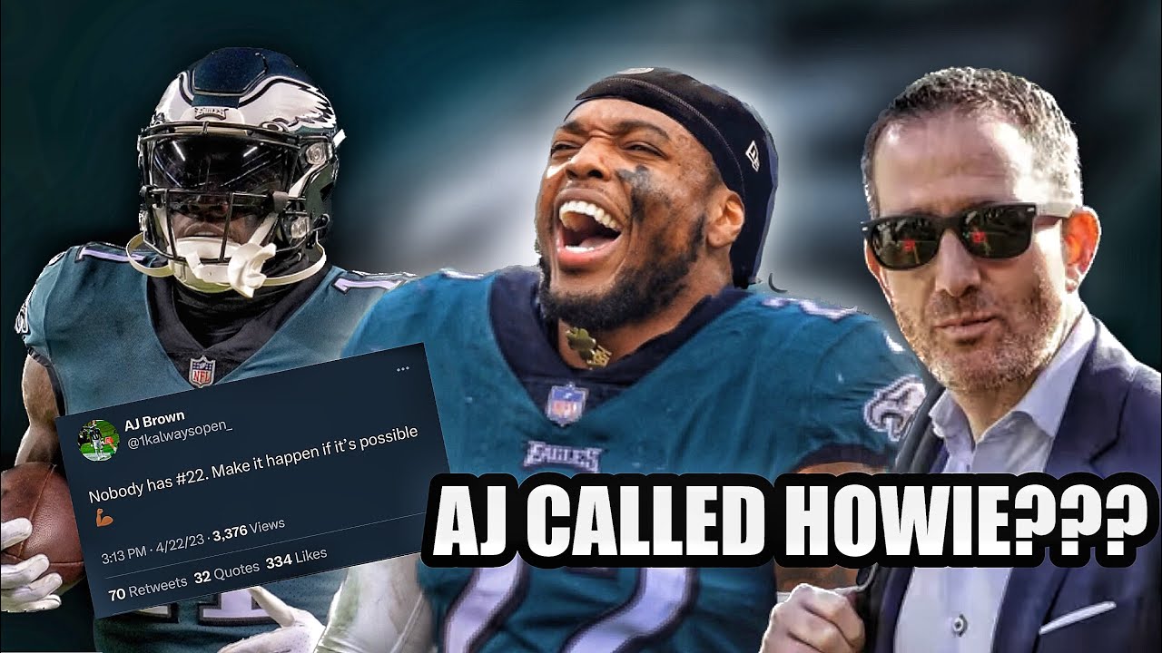 Eagles AJ Brown made the call to Howie he want Derrick Henry - YouTube