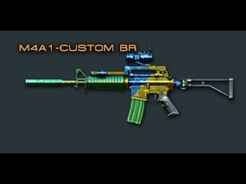 Cross Fire Brazil || M4A1-Custom Brazil [Review]! - YouTube