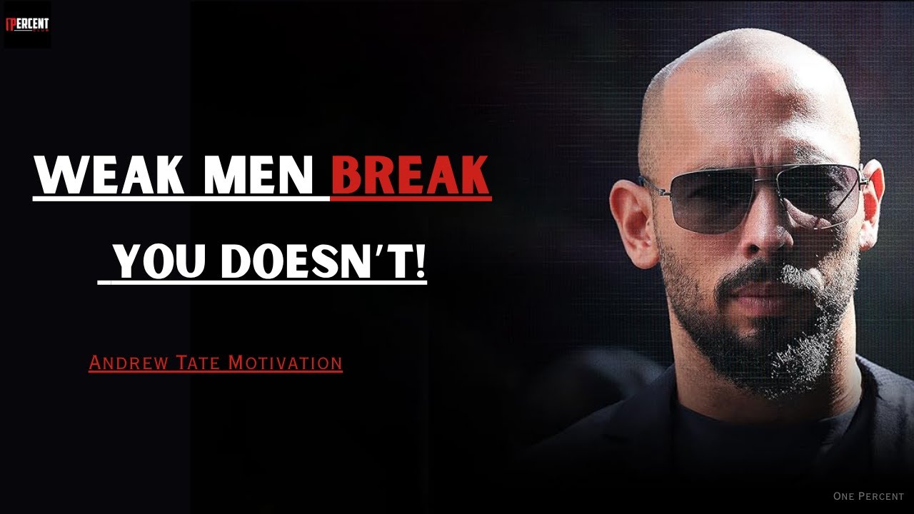 Andrew Tate: Build Yourself Into a Man of Value | Life-Changing Advice ...