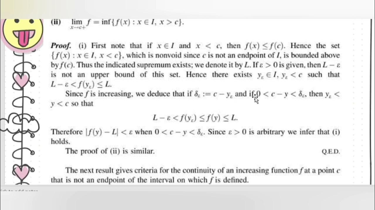 Chapter 5 Continuous and Functions: Section 5.6 Monotone and Inverse Function - YouTube