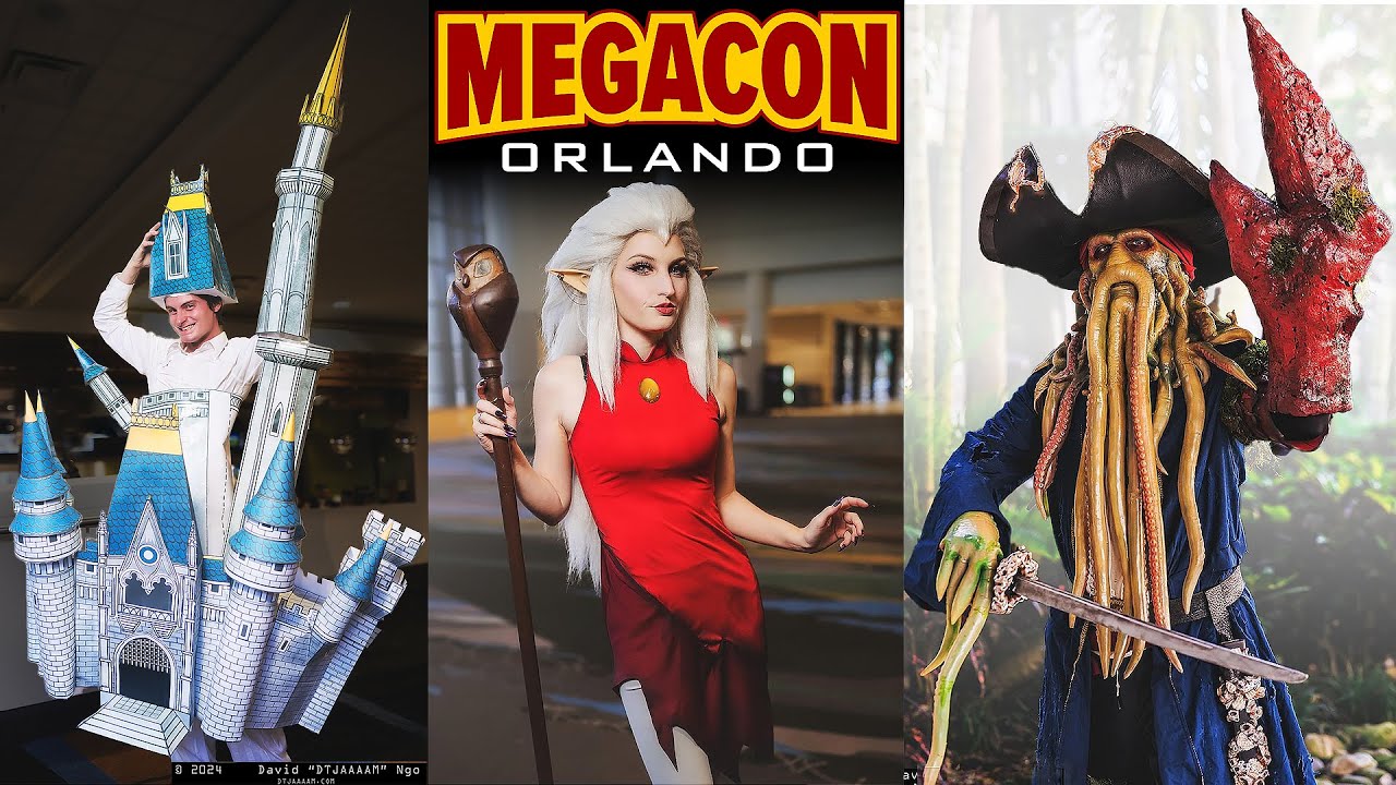 MegaCon 2024 - Cosplay Music Video - Megacon orlando Comics and ...
