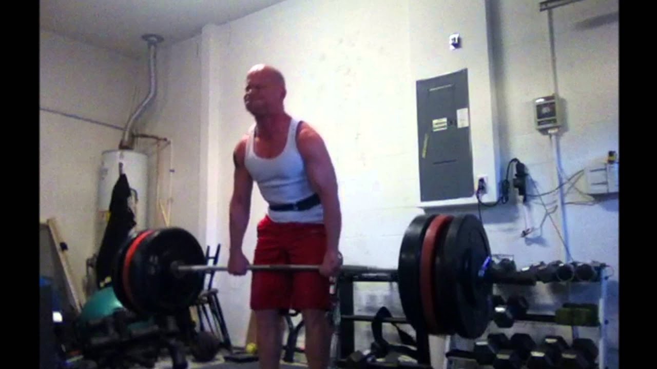 Post Turkey Day Gains. Deadlift 375 lbs X 5, Press 130 X 7 - YouTube
