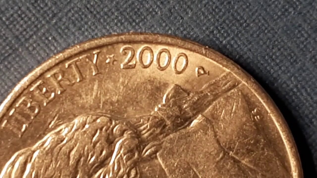 2000 JEFFERSON NICKEL COIN ERROR 2000년 제퍼슨 에러 - YouTube