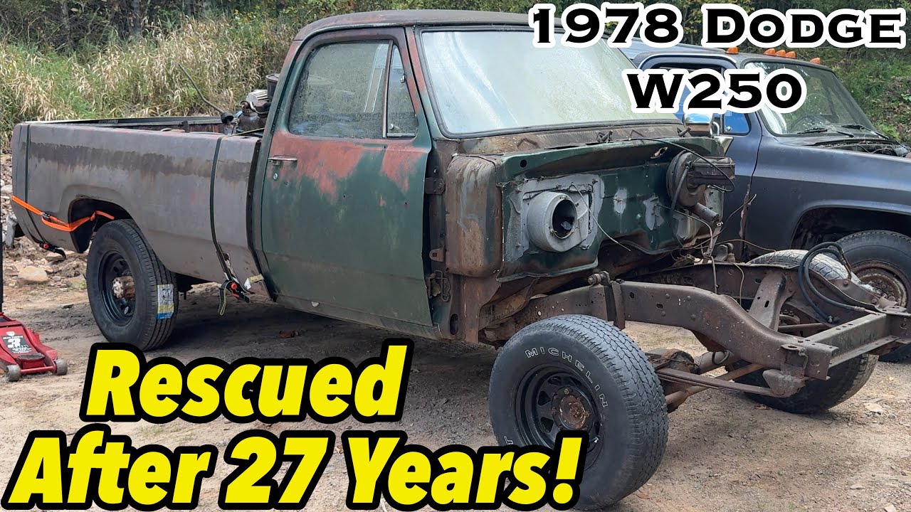 Rescuing A 1978 Dodge W200 After 27 Years: Did We Just Score The ...