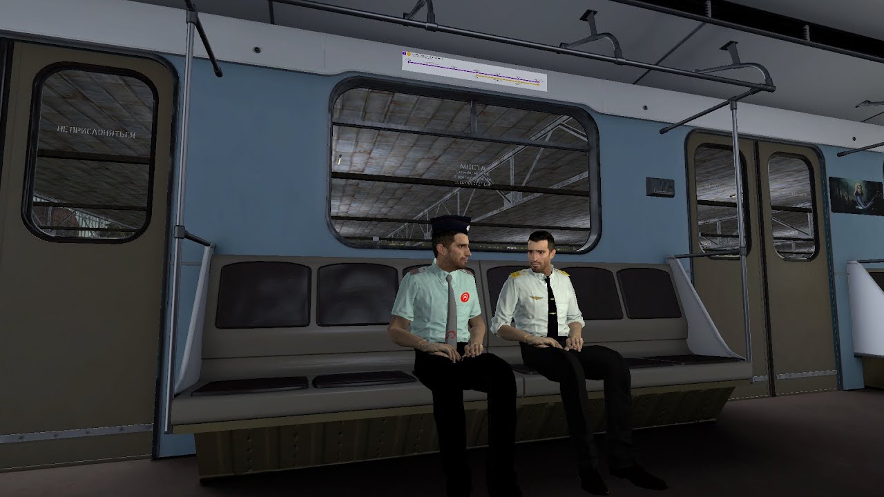 Небольшой стрим по Garry's Mod Metrostroi - YouTube