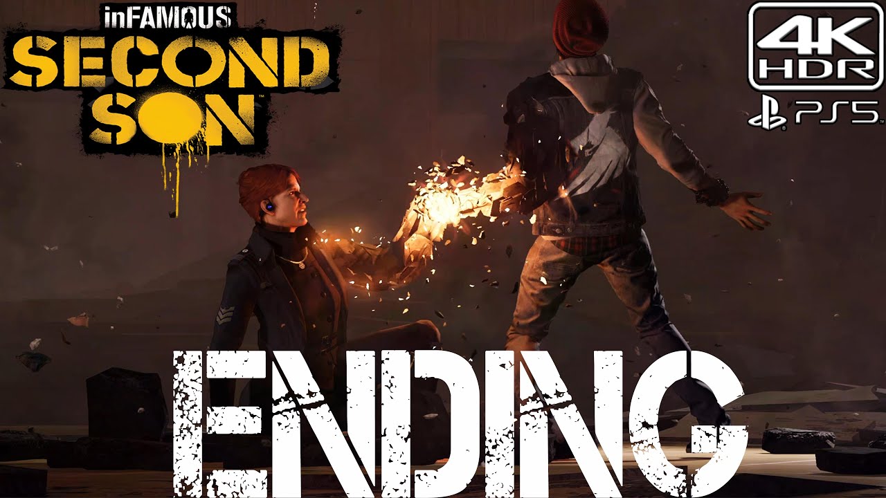 inFAMOUS Second Son [4K HDR] PS5 Walkthrough Part 11 | Ending (Expert ...