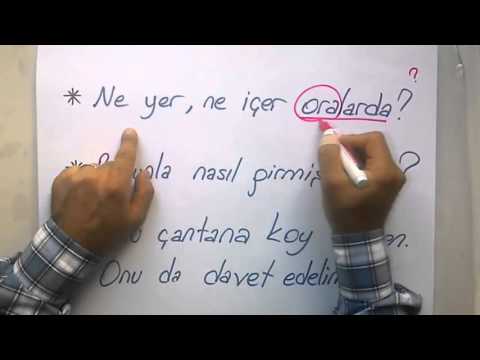 İşaret Zamiri / İşaret Sıfatı - TERLETEN İKİLİLER / ÖNDER HOCA