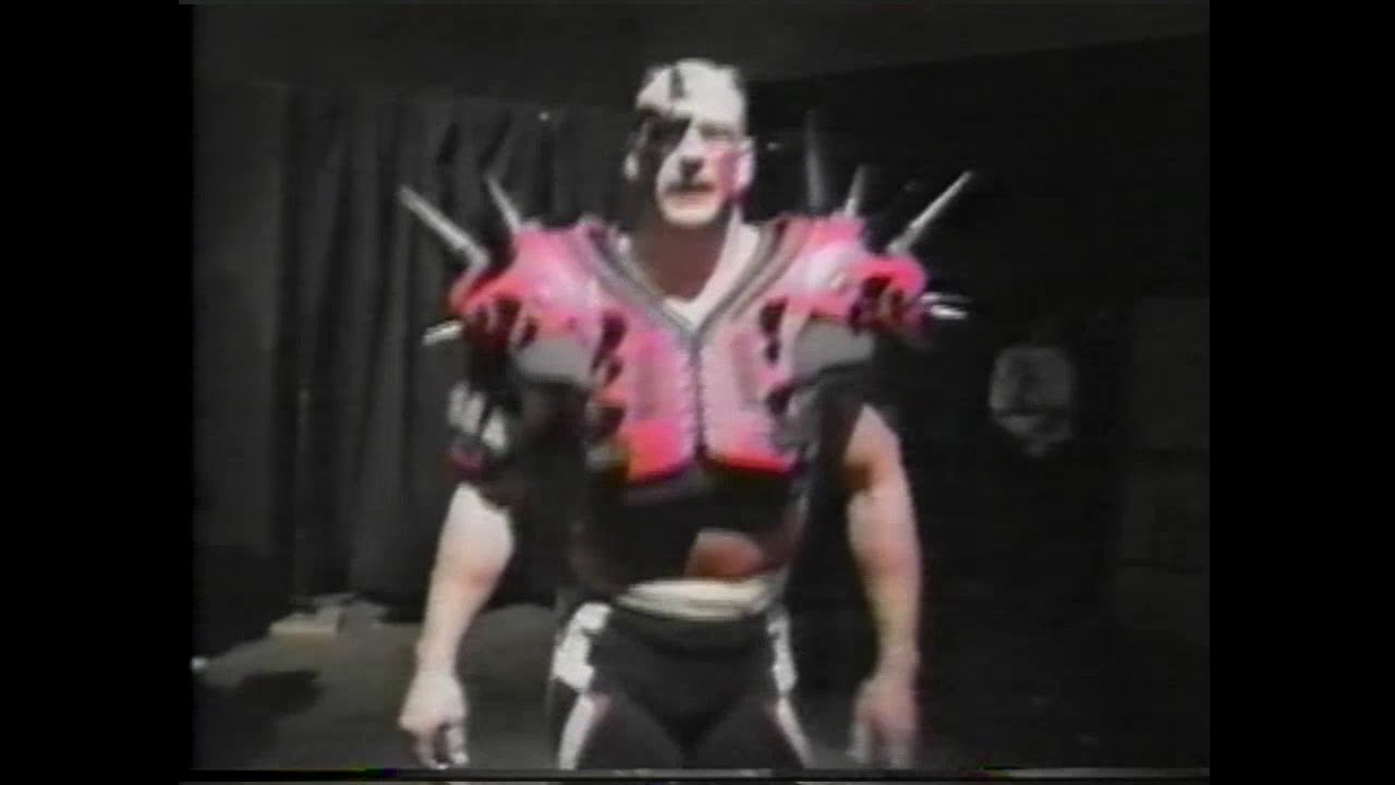 Road Warrior Hawk - Iron Man Entrance! in Match with Pitbull Gary Wolfe ...