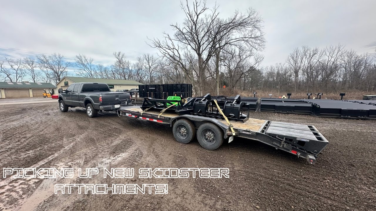 PICKING UP NEW SKID STEER ATTACHMENTS! VISITING EXPRESS STEEL INC ...