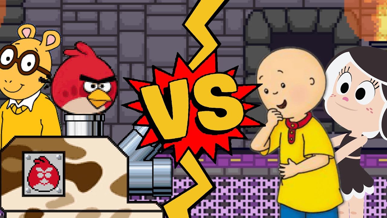 M.U.G.E.N Battles | Angry Birds Tank/Arthur Read vs Hanazuki/Caillou ...