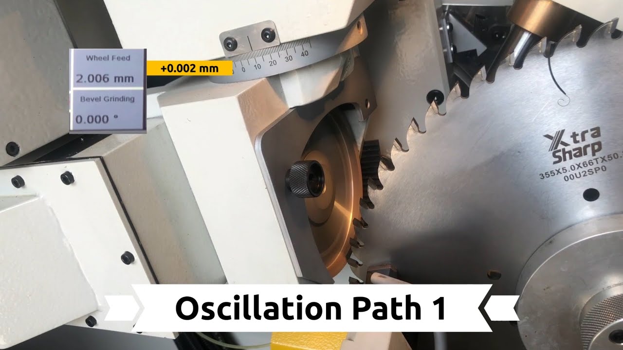 Saw Grinders Oscillation grinding - Xtra Sharp - Xtra Metal - My Xtra ...