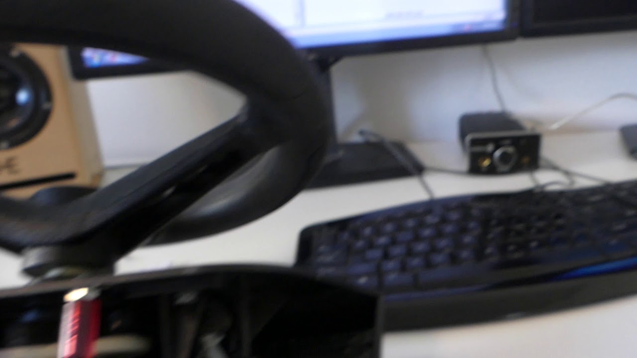 Thrustmaster T2 USB upgrade completed! Amazing accuracy! (ummm) - YouTube