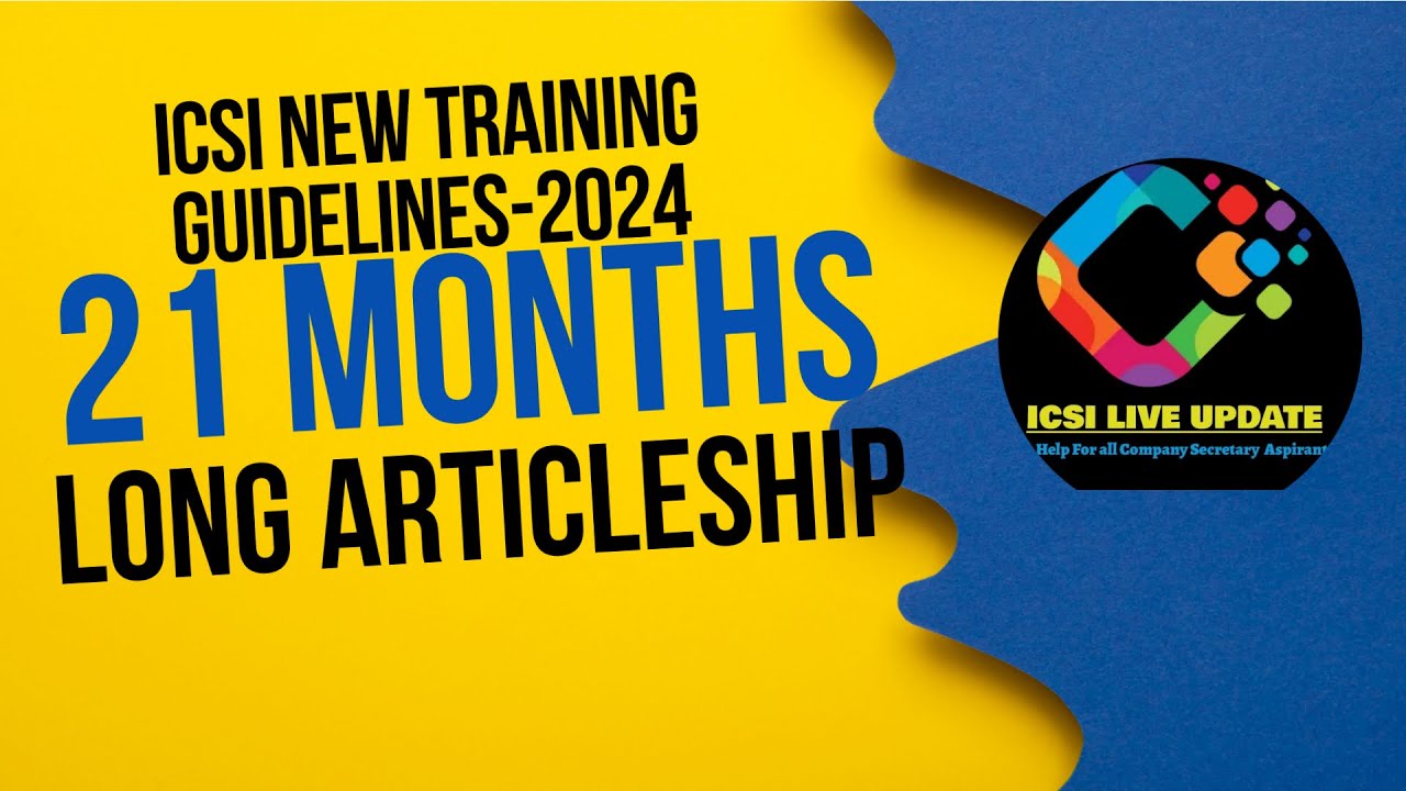 CS Long 21 Months Training ICSI Executive CS Professional New Guideline ...