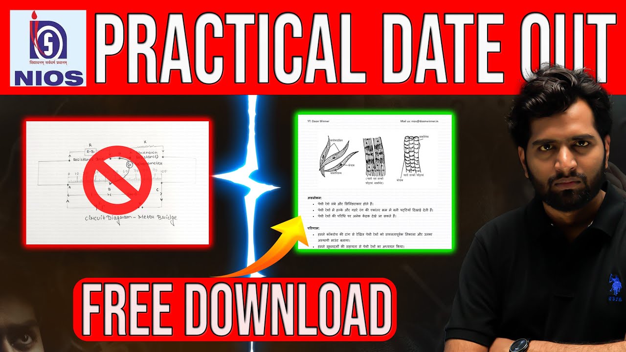 NIOS Practical Exam Date Out NIOS April Public Exam 2024 | Free NIOS ...