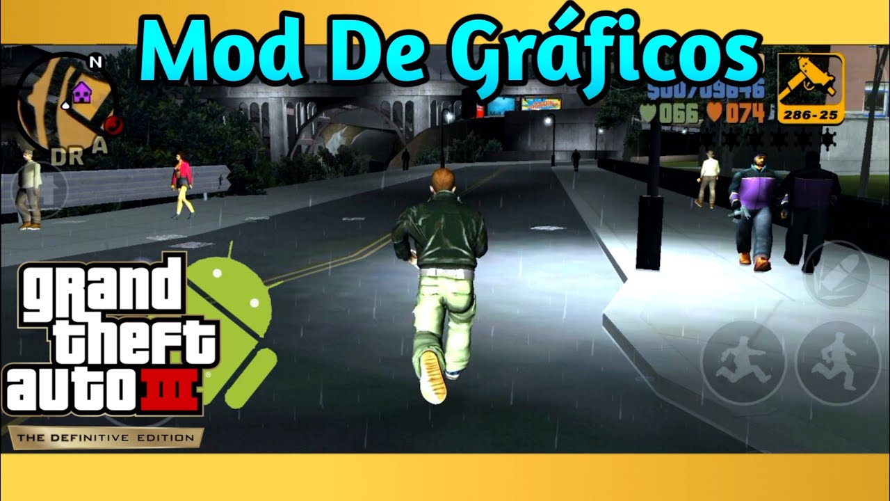 GTA 3 Definitive Edition ANDROID mod pack - YouTube