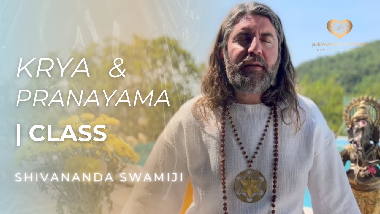 Krya & Pranayama Class | Shivananda Swamiji - YouTube
