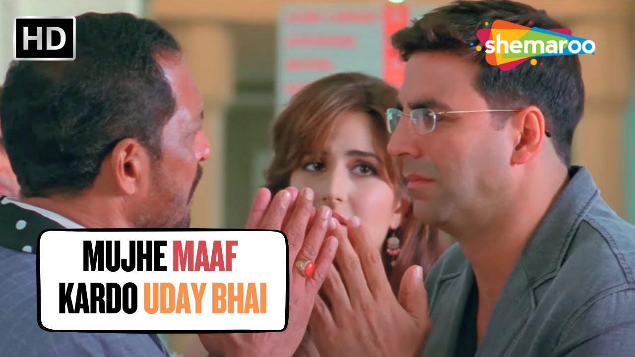 Mujhe Maaf Kardo Uday Bhai - Welcome - Akshay Kumar, Nana Patekar ...