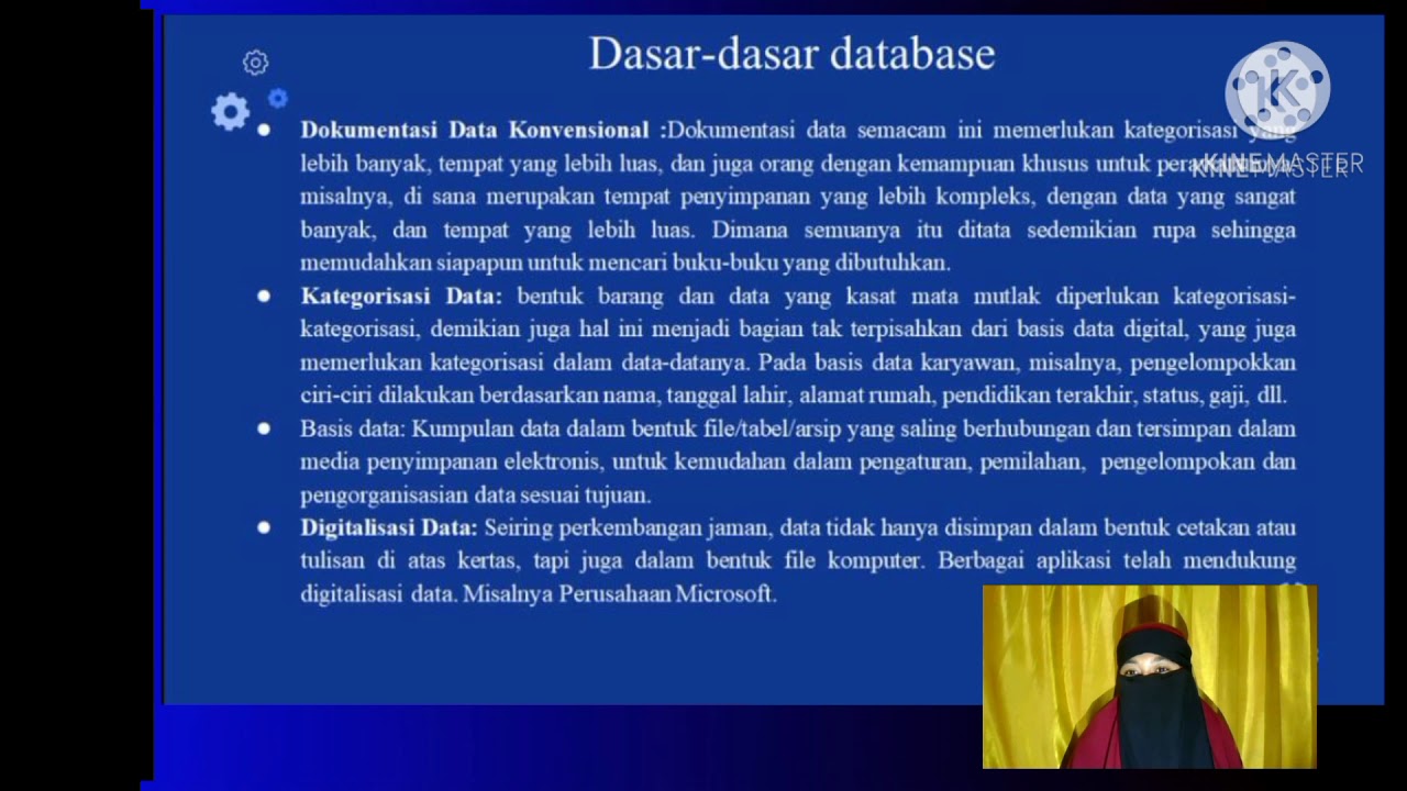 Database (Presentasi TI Kelompok VI Prodi Bioteknologi) - YouTube