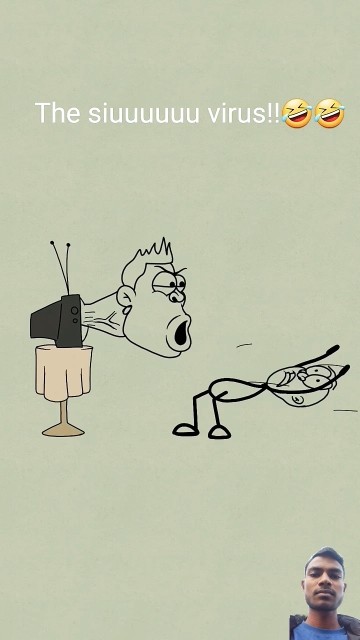 The siuuuu virus!!🤣🤣 Comedy cartoon Like viral shots #siu... - YouTube