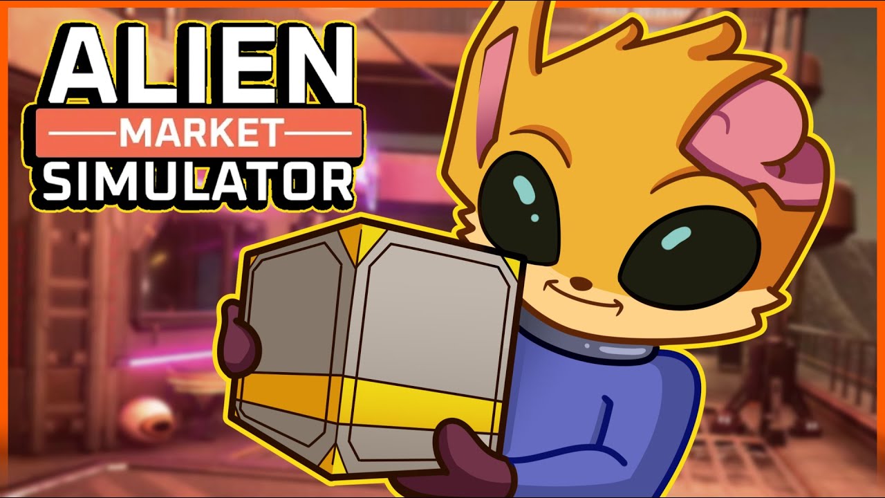 I OPENED A SUPER MARKET IN SPACE!!! [ALIEN MARKET SIKMULATOR] - YouTube