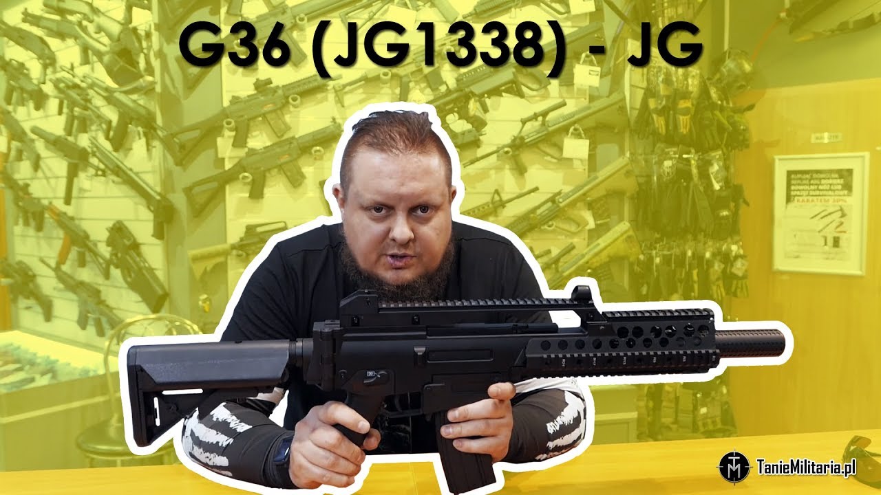 G36 (JG1338) JG - TANIEMILITARIA.PL - YouTube