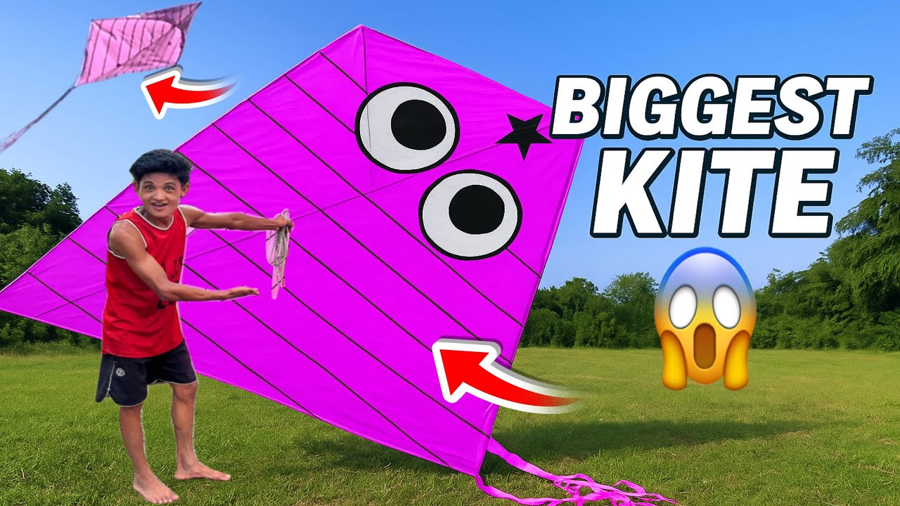 We Made the Biggest Kite || 100% flying 😱नाही सोचा था इतना ऊपर जयेगा 😍 ...