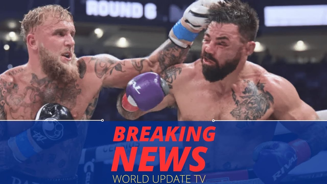 Jake Paul registers sixth-round TKO victory over Mike Perry|WWE network Update|21-07-2024 - YouTube