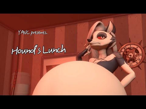 Hound's Lunch - SFM vore animation [Vore, Digestion, Burps, Expansion] - YouTube