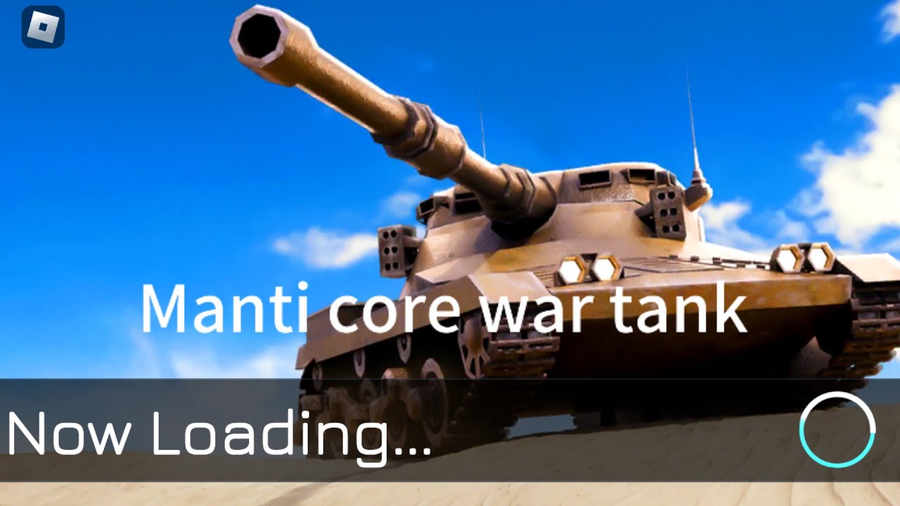 Manti core war tank (destroyed Npc base)military tycoon - YouTube