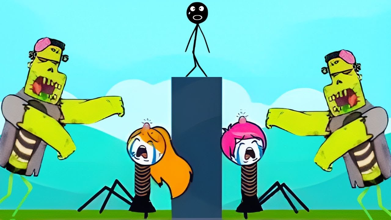 Stick Shot (WEEGOON) | All Game Levels 1-35 | Funny Stickman Puzzle ...