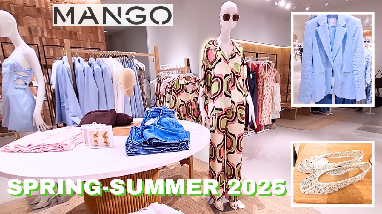 MANGO SPRING-SUMMER 2025 COLLECTION with PRICES and QR CODES What’s ...
