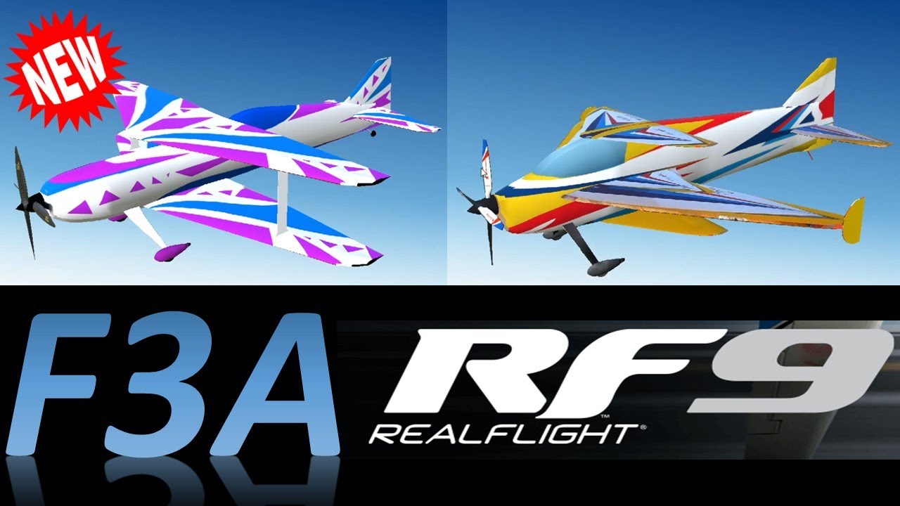 Nuevos F3A para Real Flight 9! - YouTube