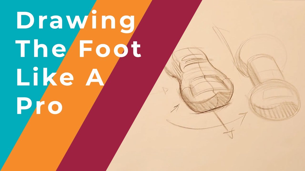 Drawing A Foot Like A Pro - YouTube